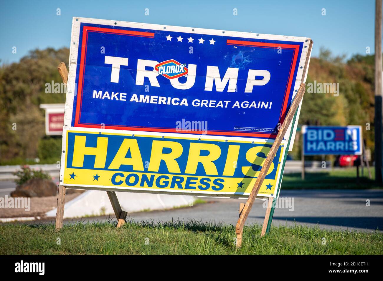 Election day 2020 at polling places in Maryland Stock Photo - Alamy