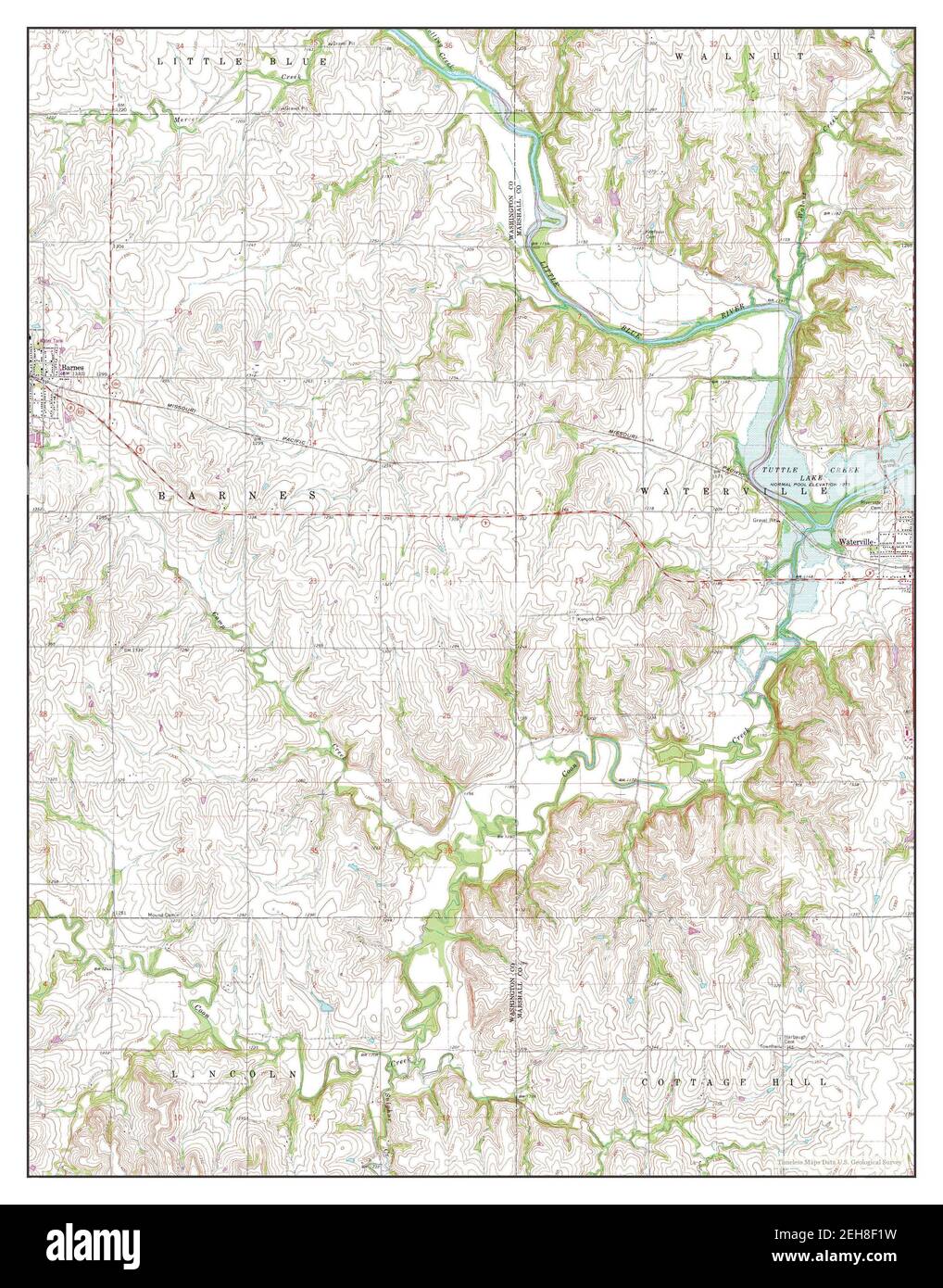 Map of barnes Cut Out Stock Images & Pictures - Alamy