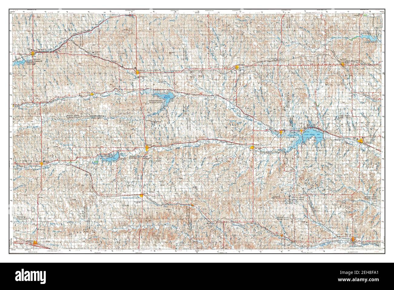 Map of beloit hi-res stock photography and images - Alamy