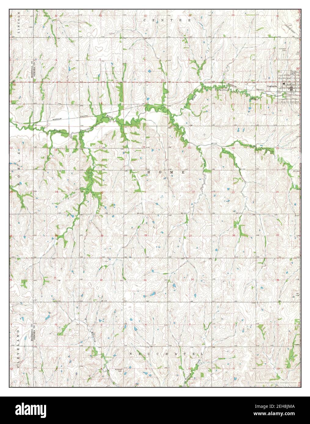 Centralia map hi-res stock photography and images - Alamy