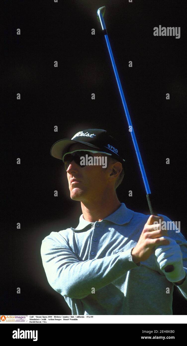 David duval 2000 hi-res stock photography and images - Alamy