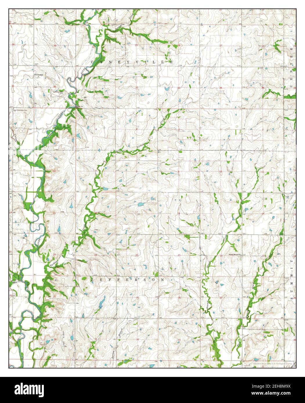 Map of cloverdale hi-res stock photography and images - Alamy