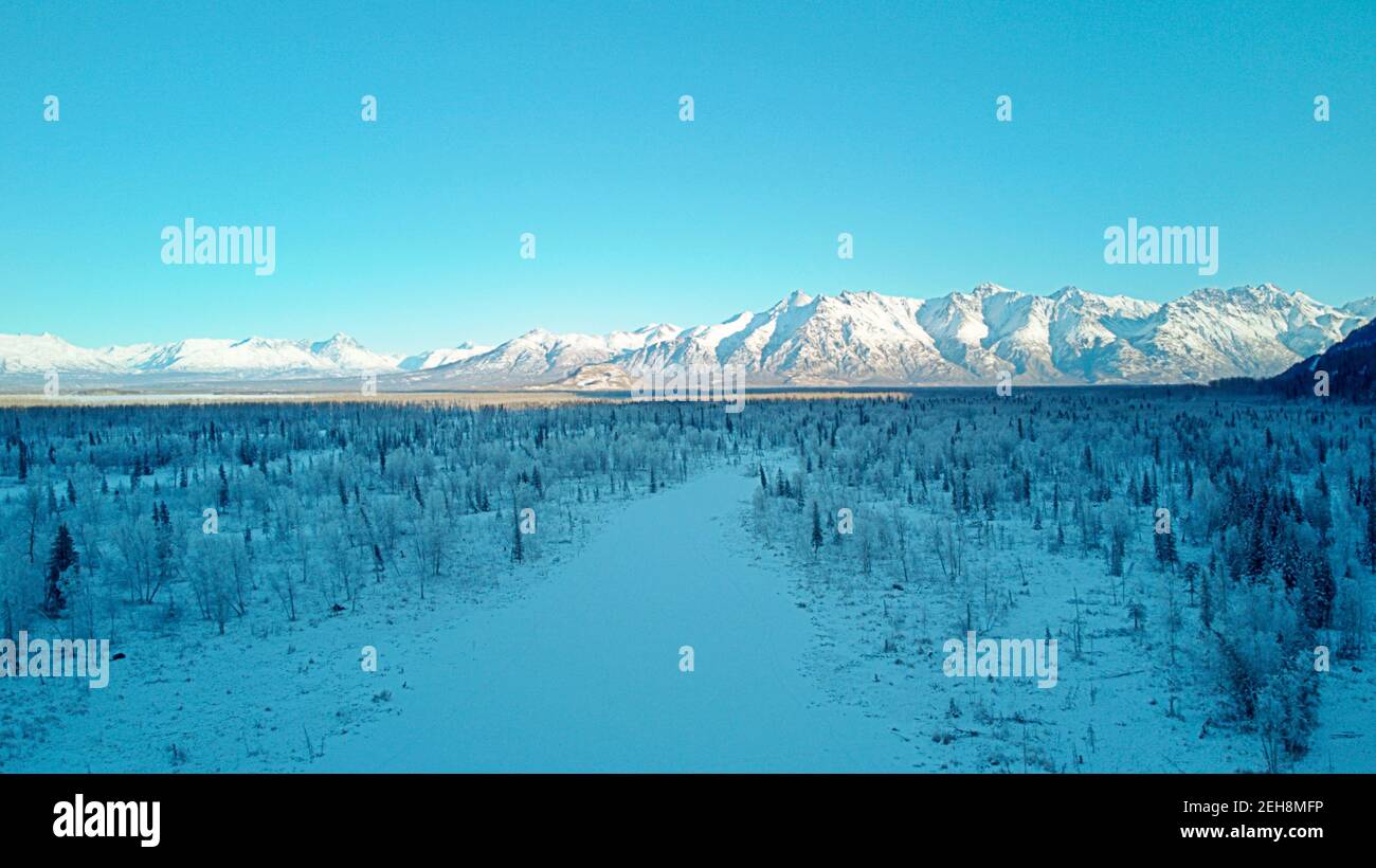 Palmer alaska aerial hi-res stock photography and images - Alamy