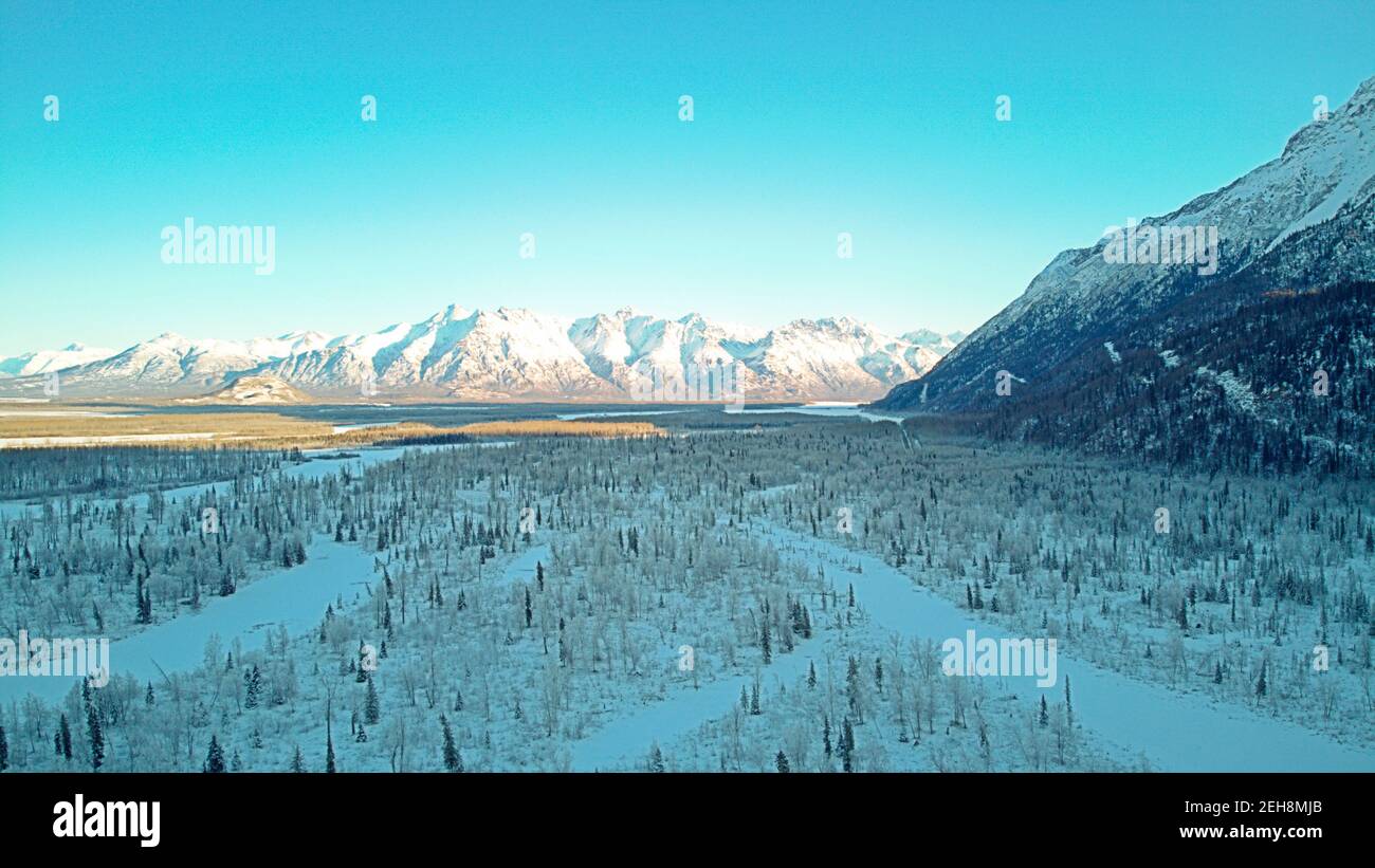Palmer alaska aerial hi-res stock photography and images - Alamy