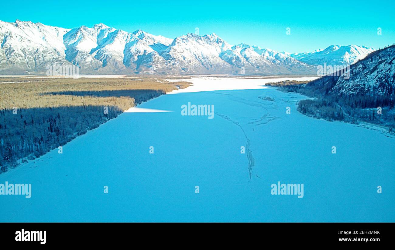 Palmer alaska aerial hi-res stock photography and images - Alamy