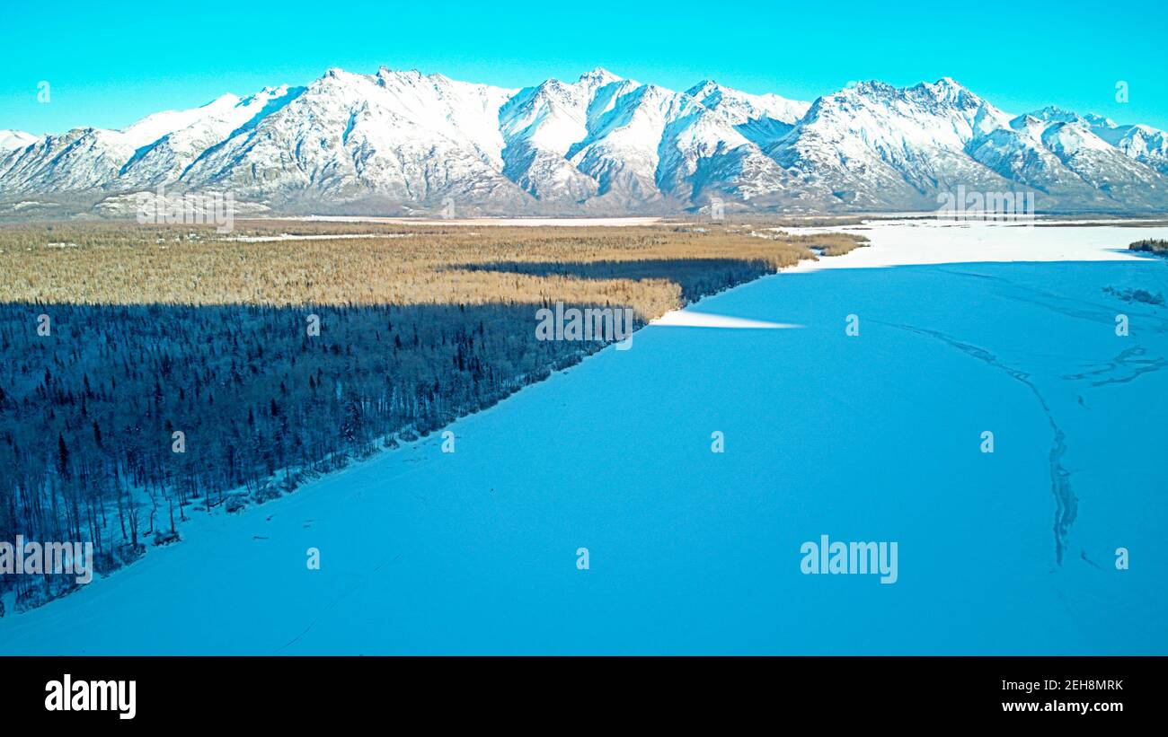 Palmer alaska aerial hi-res stock photography and images - Alamy
