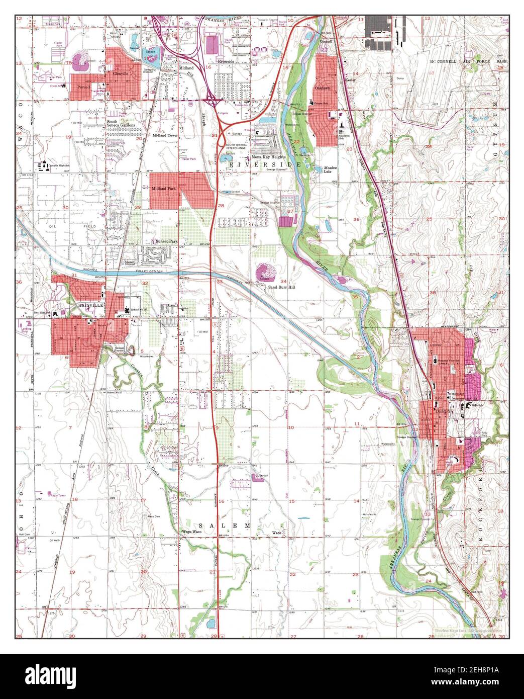 Derby street map Cut Out Stock Images & Pictures - Alamy