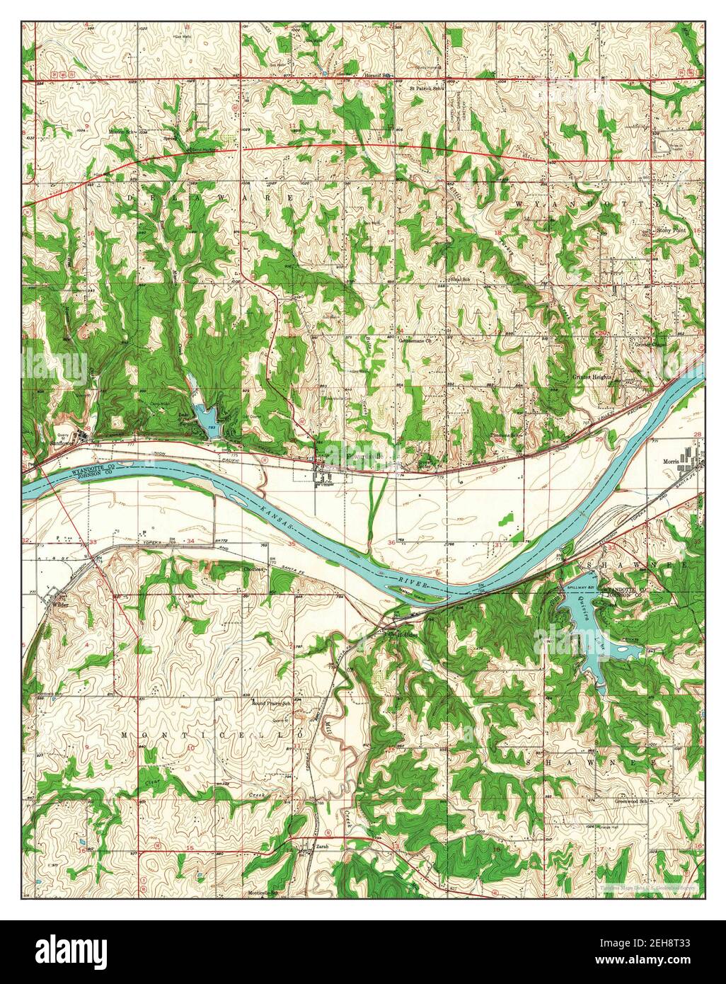 Map of edwardsville hi-res stock photography and images - Alamy