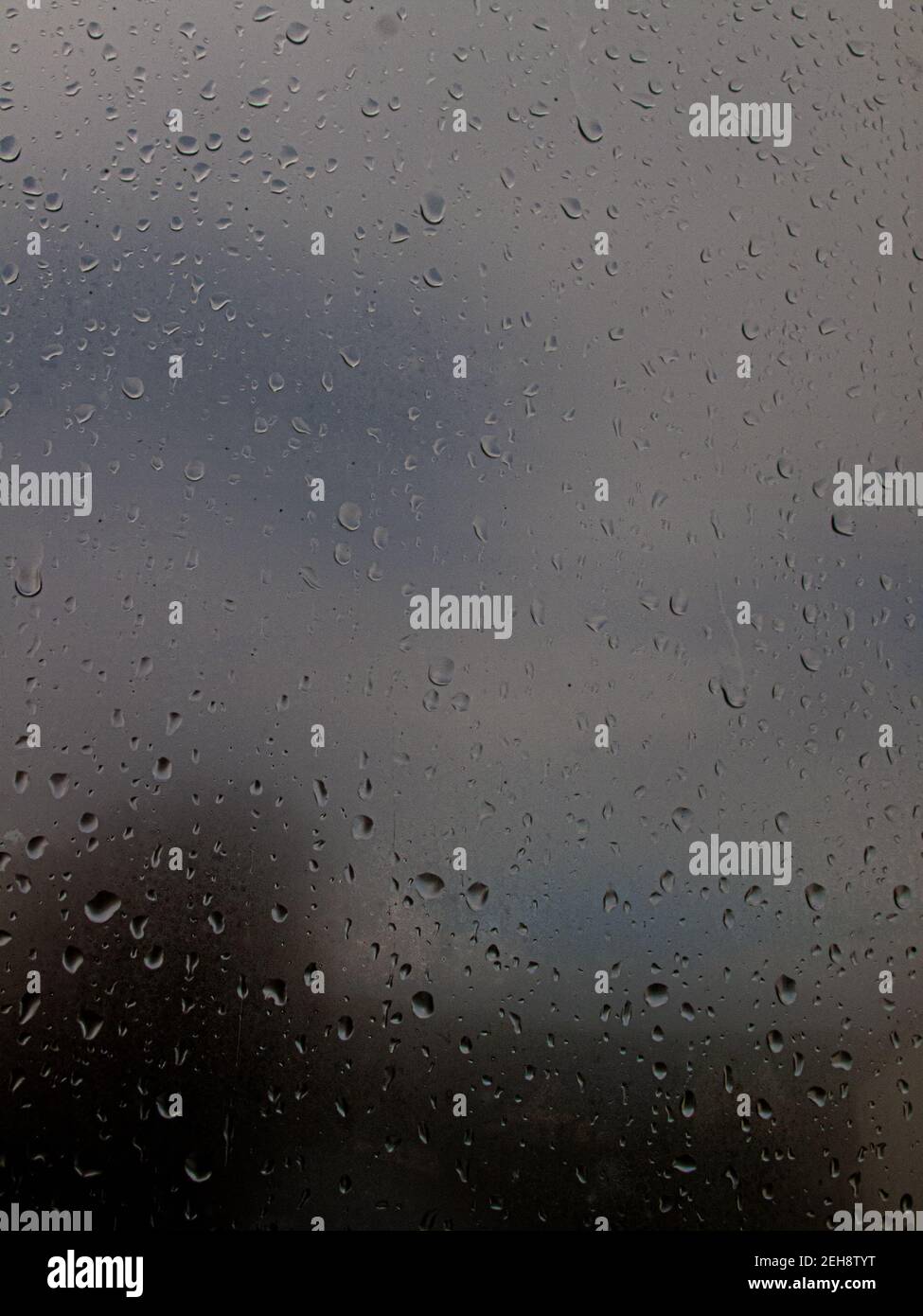 Rain Drops on Windowpane Stock Photo - Alamy