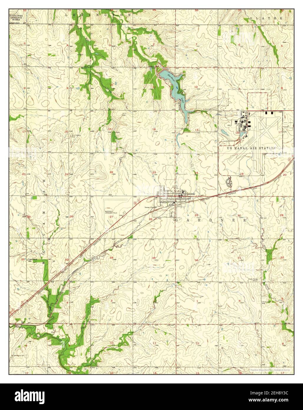 Map of gardner hi-res stock photography and images - Alamy