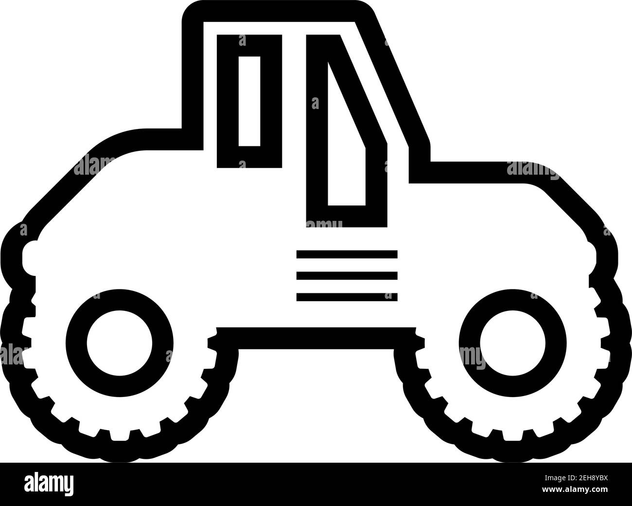 Tractor Logo Black and White Stock Photos & Images - Alamy