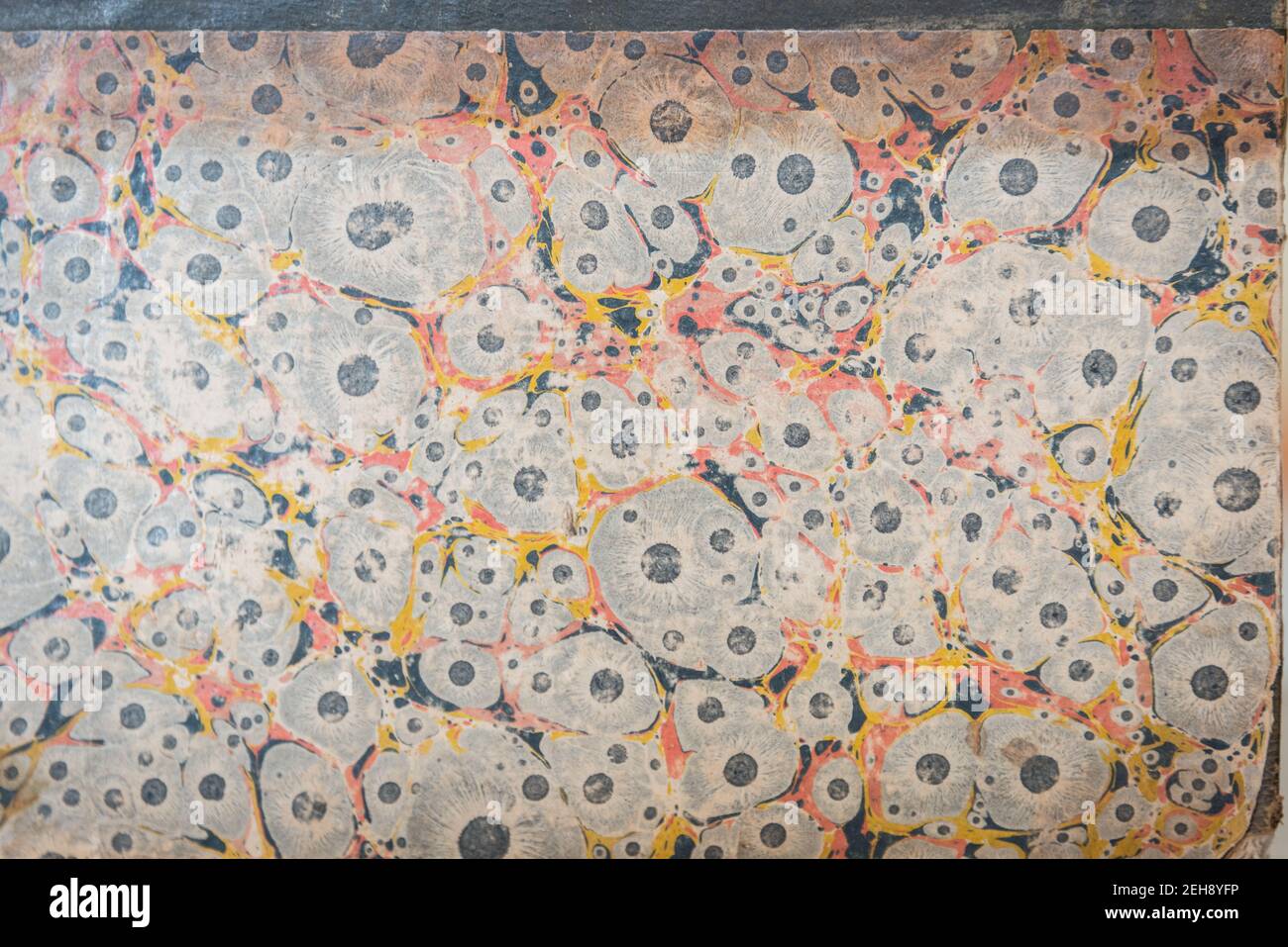 old book texture and back cover and front page Stock Photo - Alamy