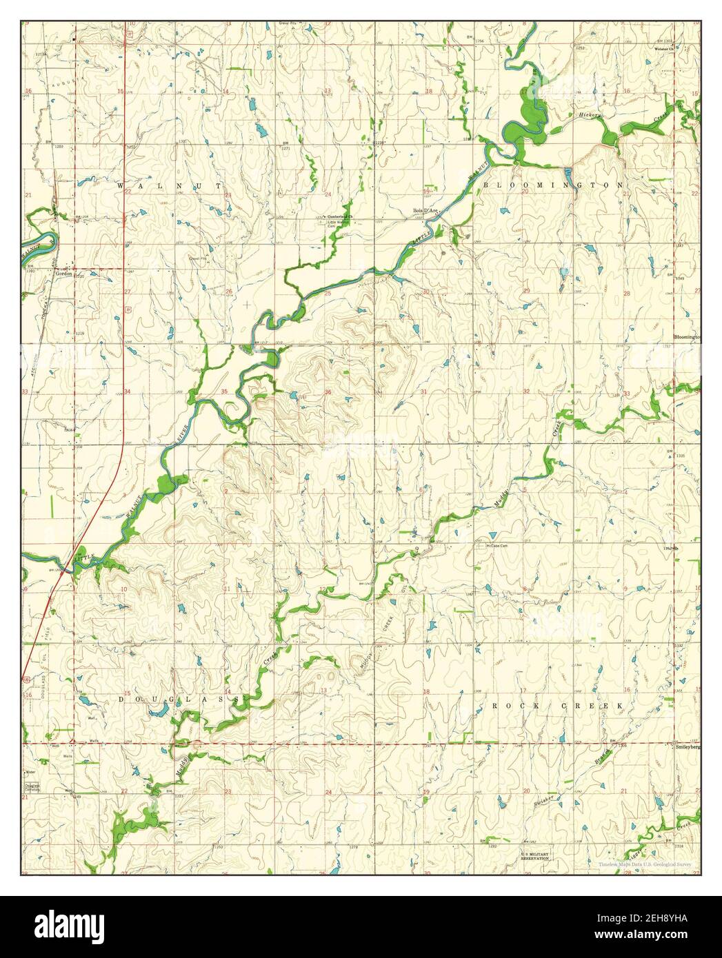 Gordon map Cut Out Stock Images & Pictures - Alamy