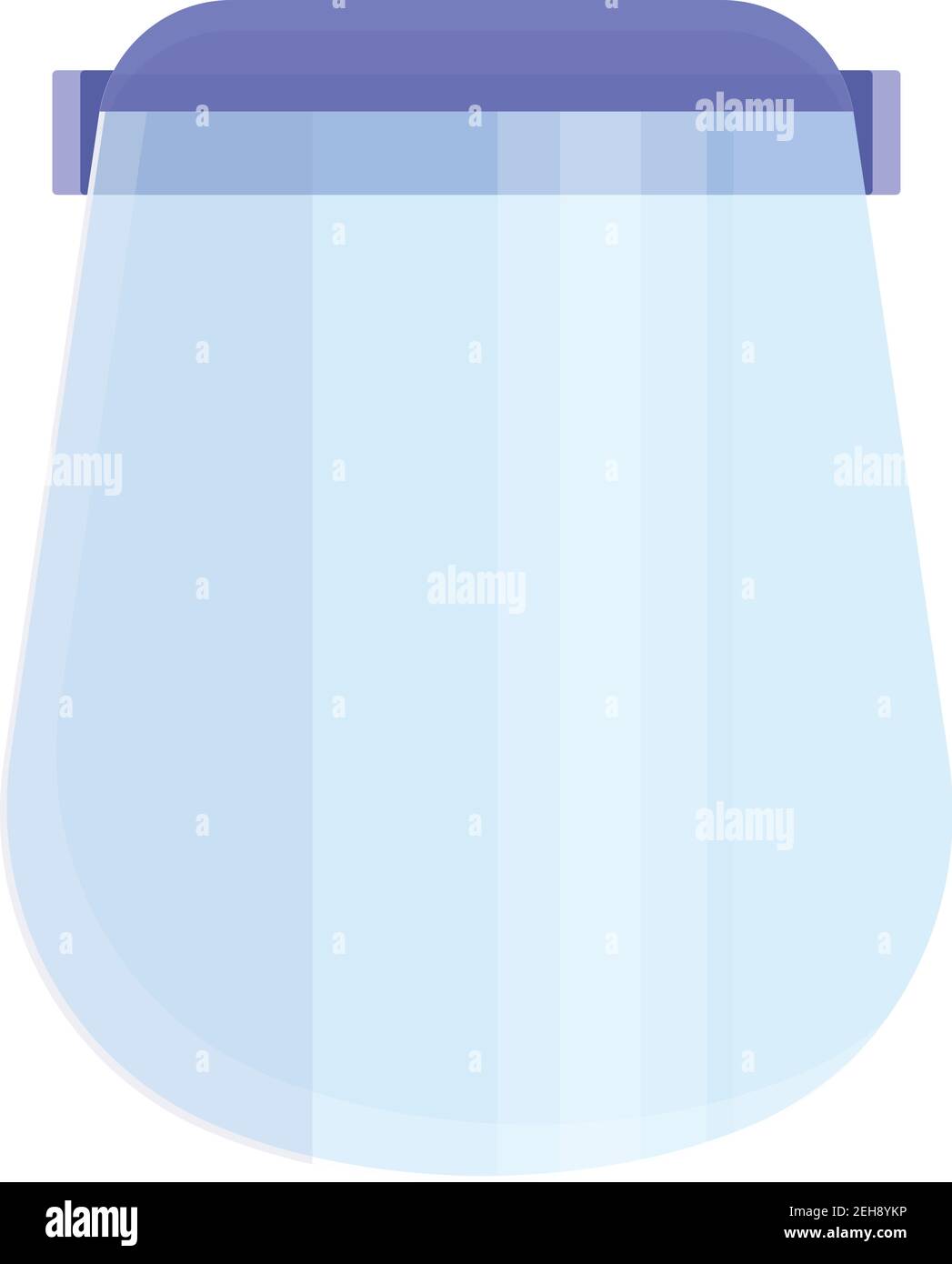 Clean face shield icon. Cartoon of clean face shield vector icon for ...