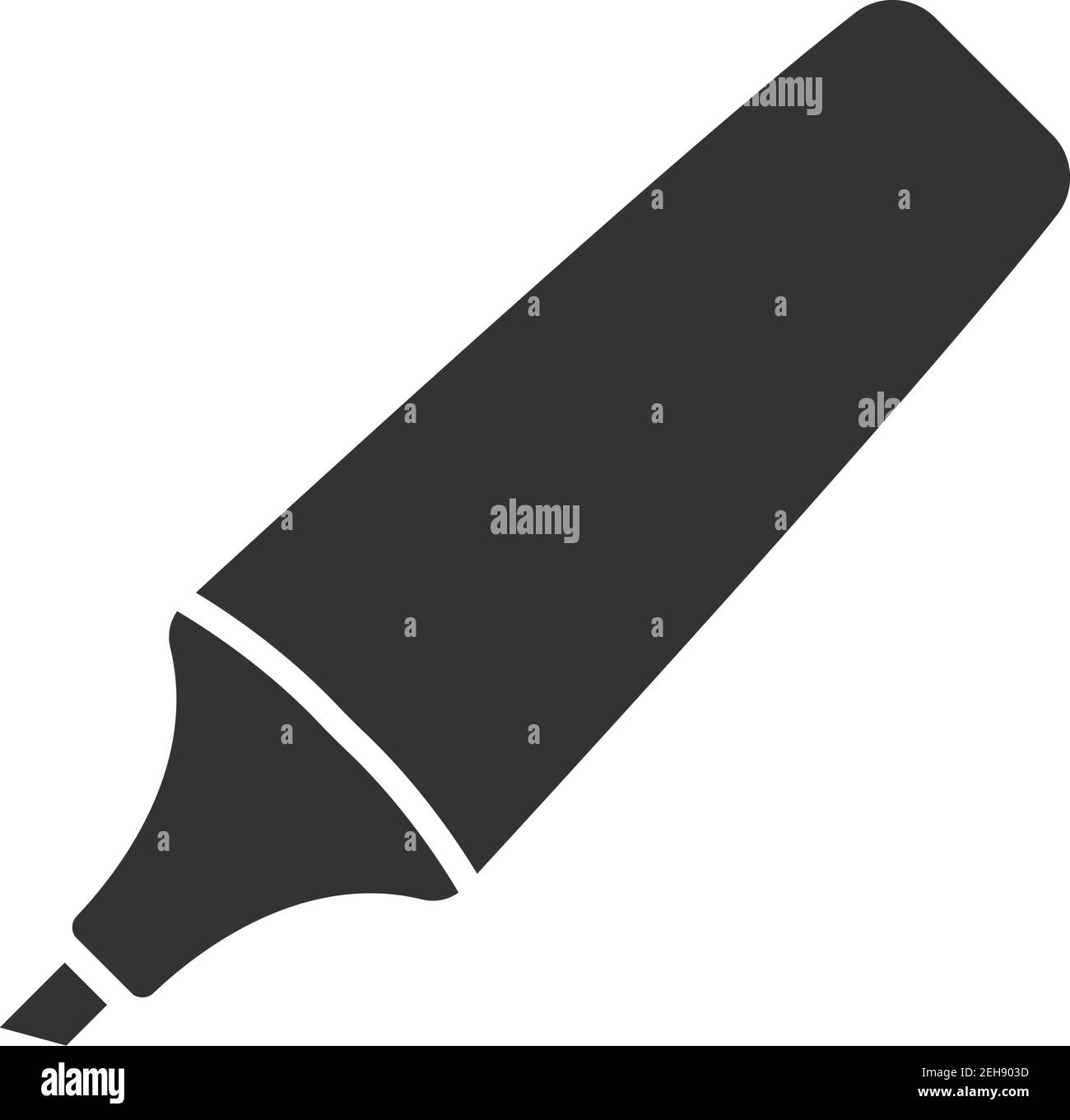 Highlighter stroke Black and White Stock Photos & Images - Alamy