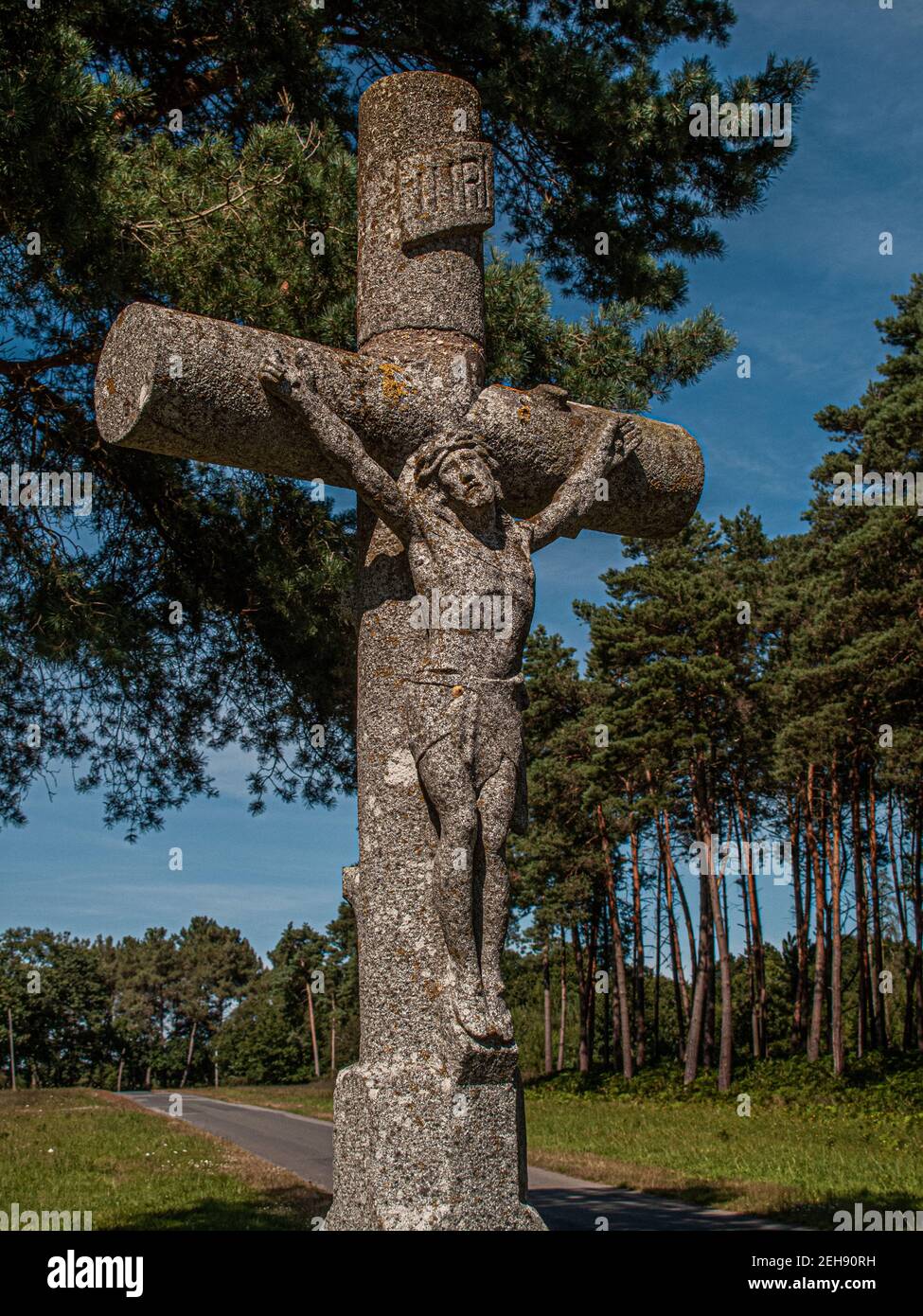 French Religious Imagery Stock Photo - Alamy