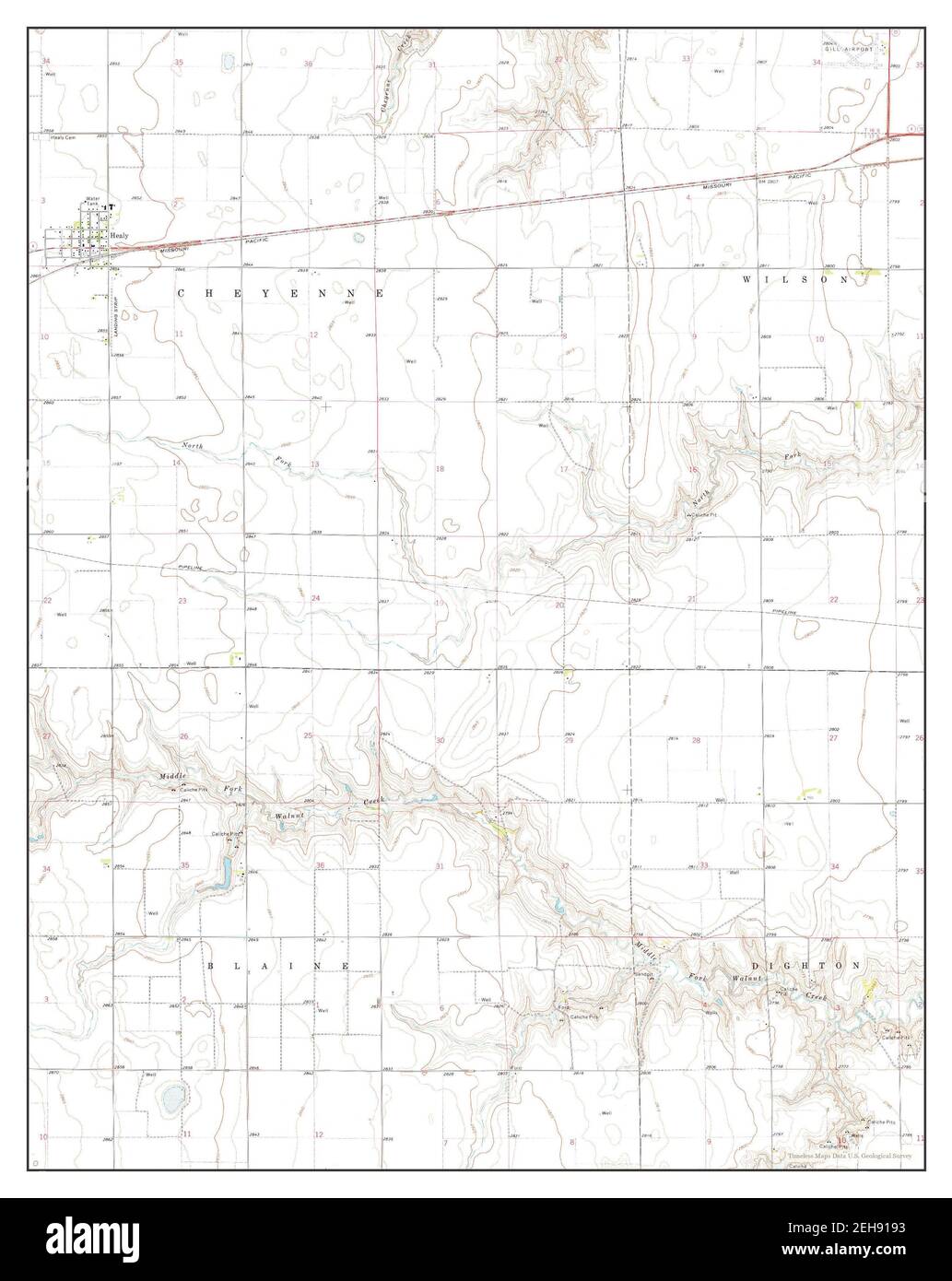 Healy map hi-res stock photography and images - Alamy