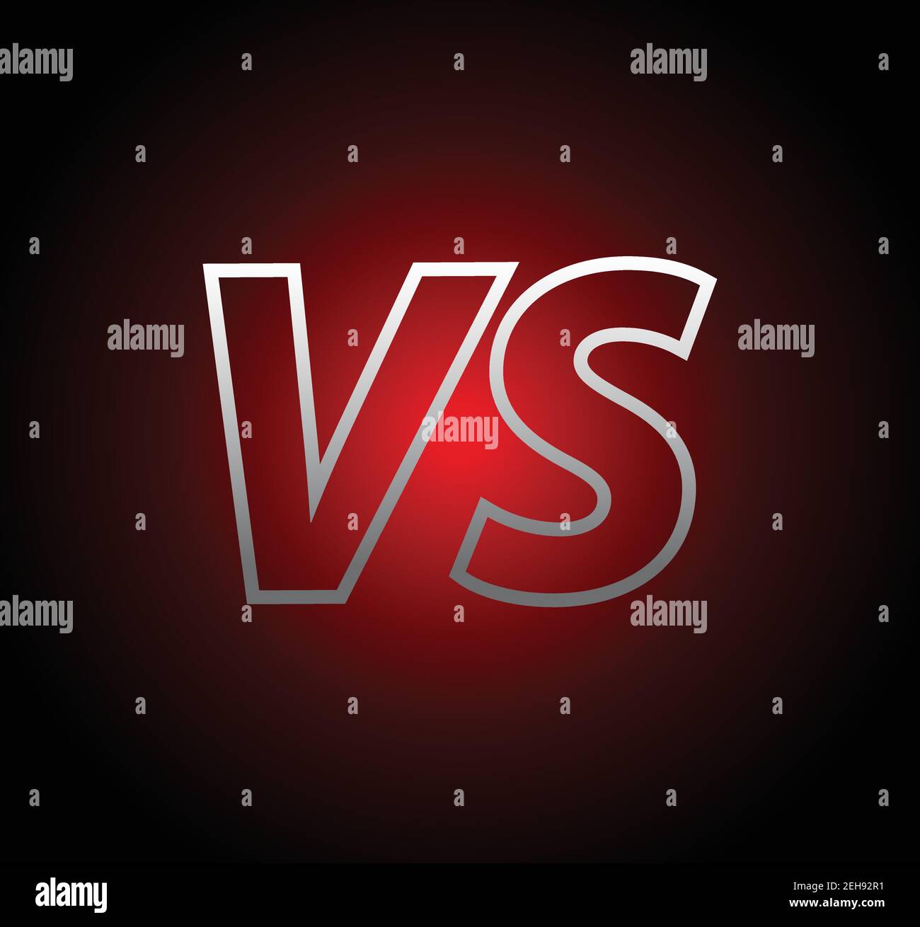 VS Vector Letters Illustration VS Vector Letters Illustration ...