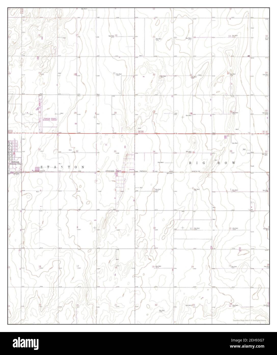 Johnson East, Kansas, map 1959, 1:24000, United States of America by ...
