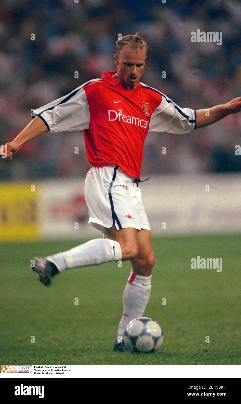 Sport football action dennis bergkamp hi-res stock photography and ...