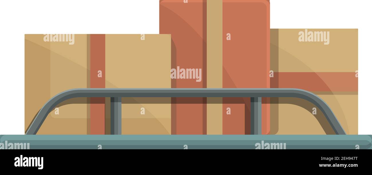 Tourism roof box icon. Cartoon of tourism roof box vector icon for web ...