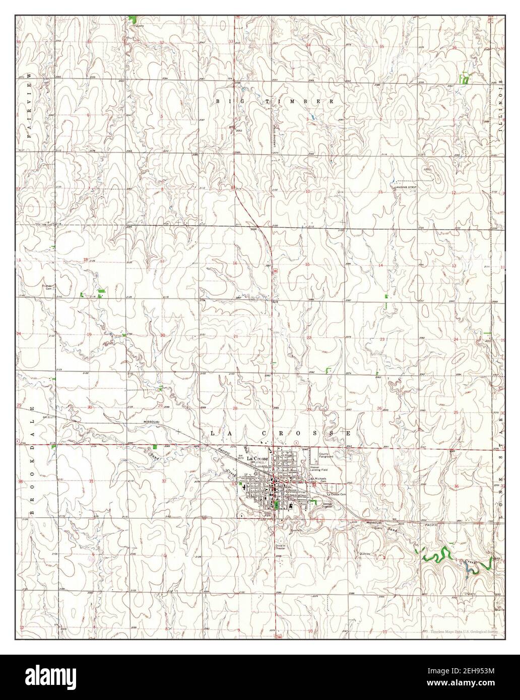 Map of la crosse hi-res stock photography and images - Alamy