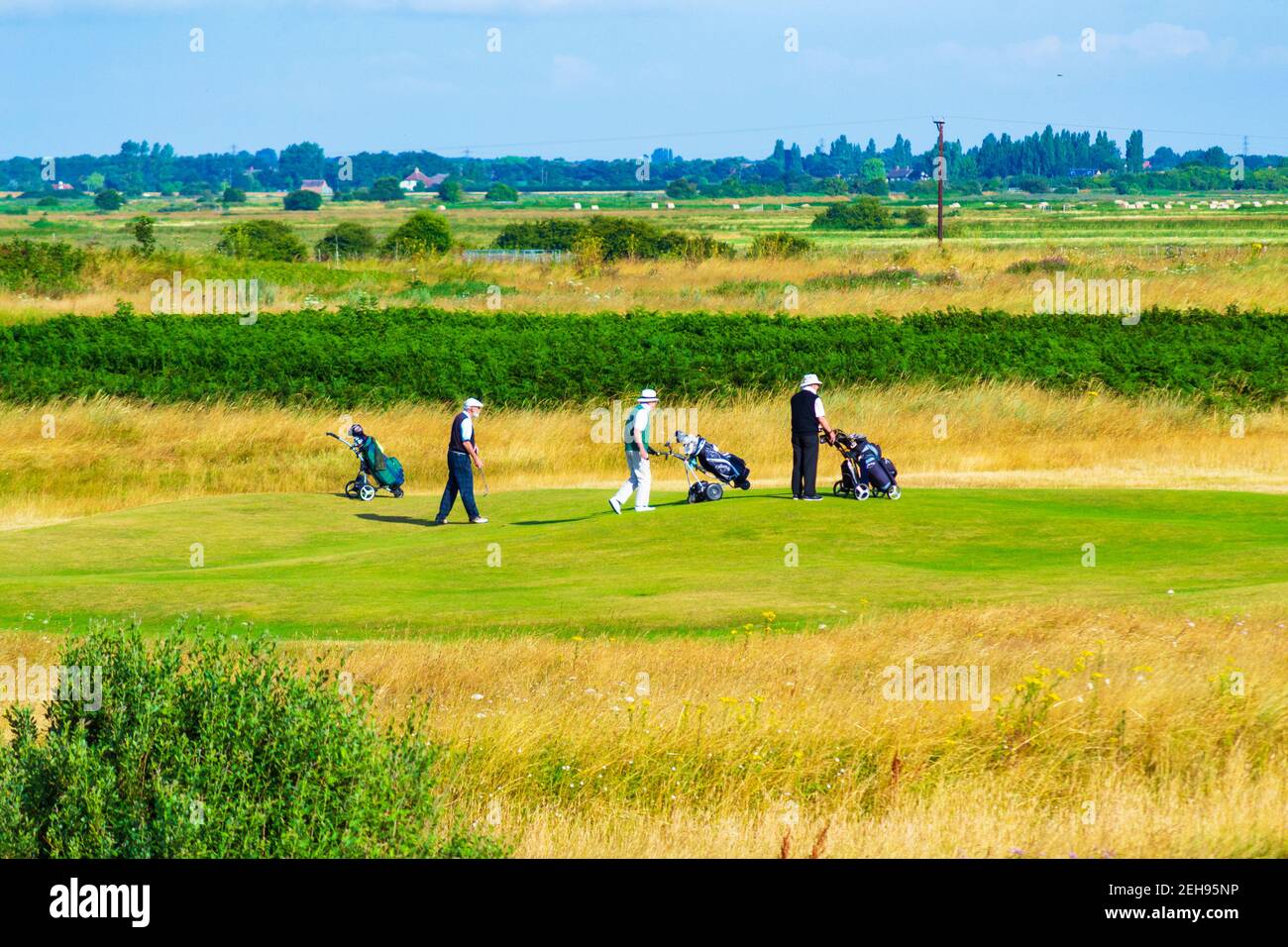 Golfers Royal Cinque Ports Golf Club-a Members' Club with an 18 hole ...