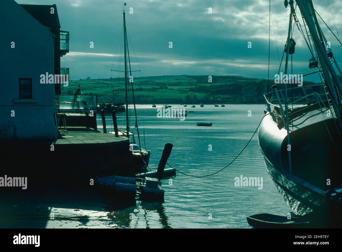 Kircudbright Harbour in Dumfries and Galloway Scotland Stock Photo - Alamy
