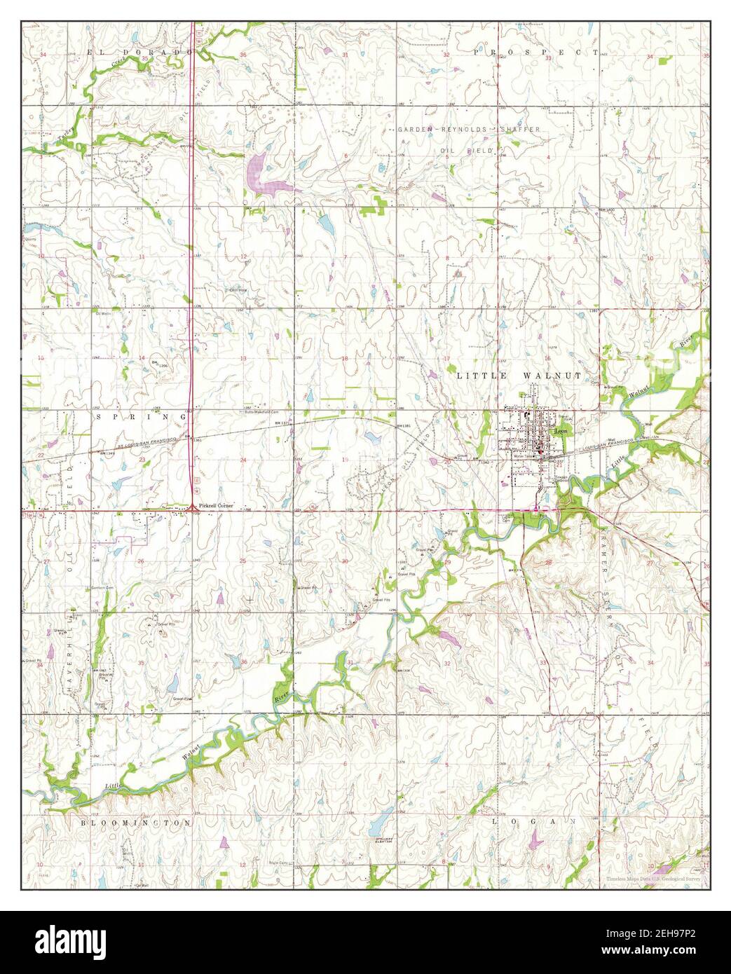 Leon county map Cut Out Stock Images & Pictures - Alamy