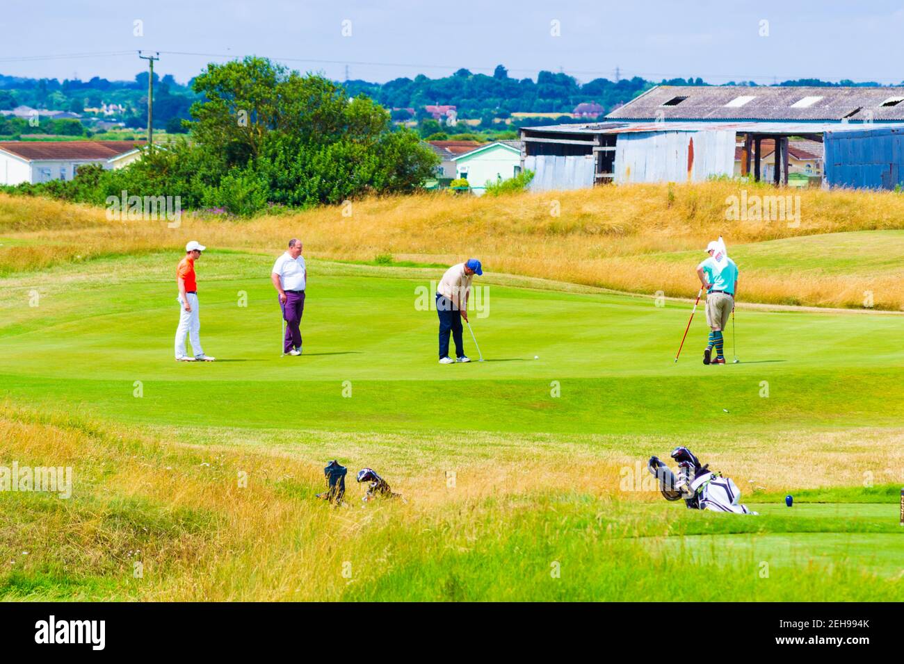 Sandwich bay golf course hi-res stock photography and images - Alamy