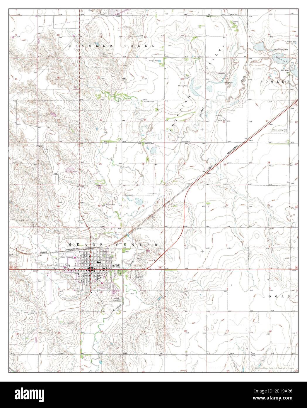 Meade map hi-res stock photography and images - Alamy