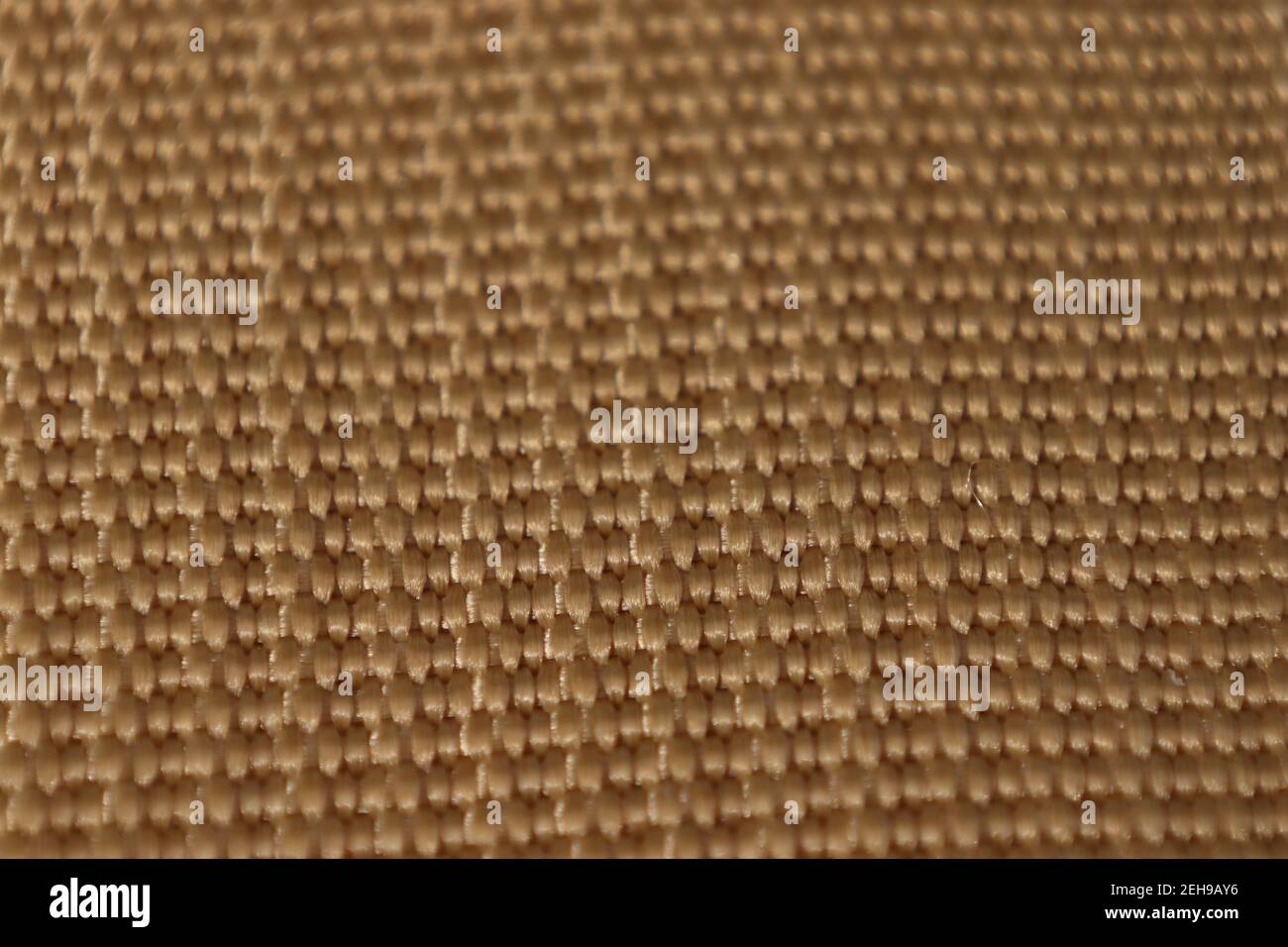 Tape sling color Coyote, close-up of the foot in crete, belt texture ...