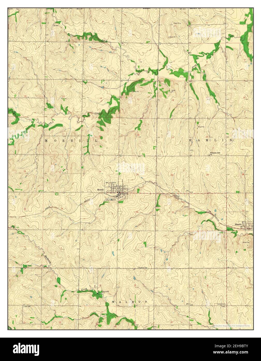Morrill, Kansas, map 1959, 1:24000, United States of America by ...
