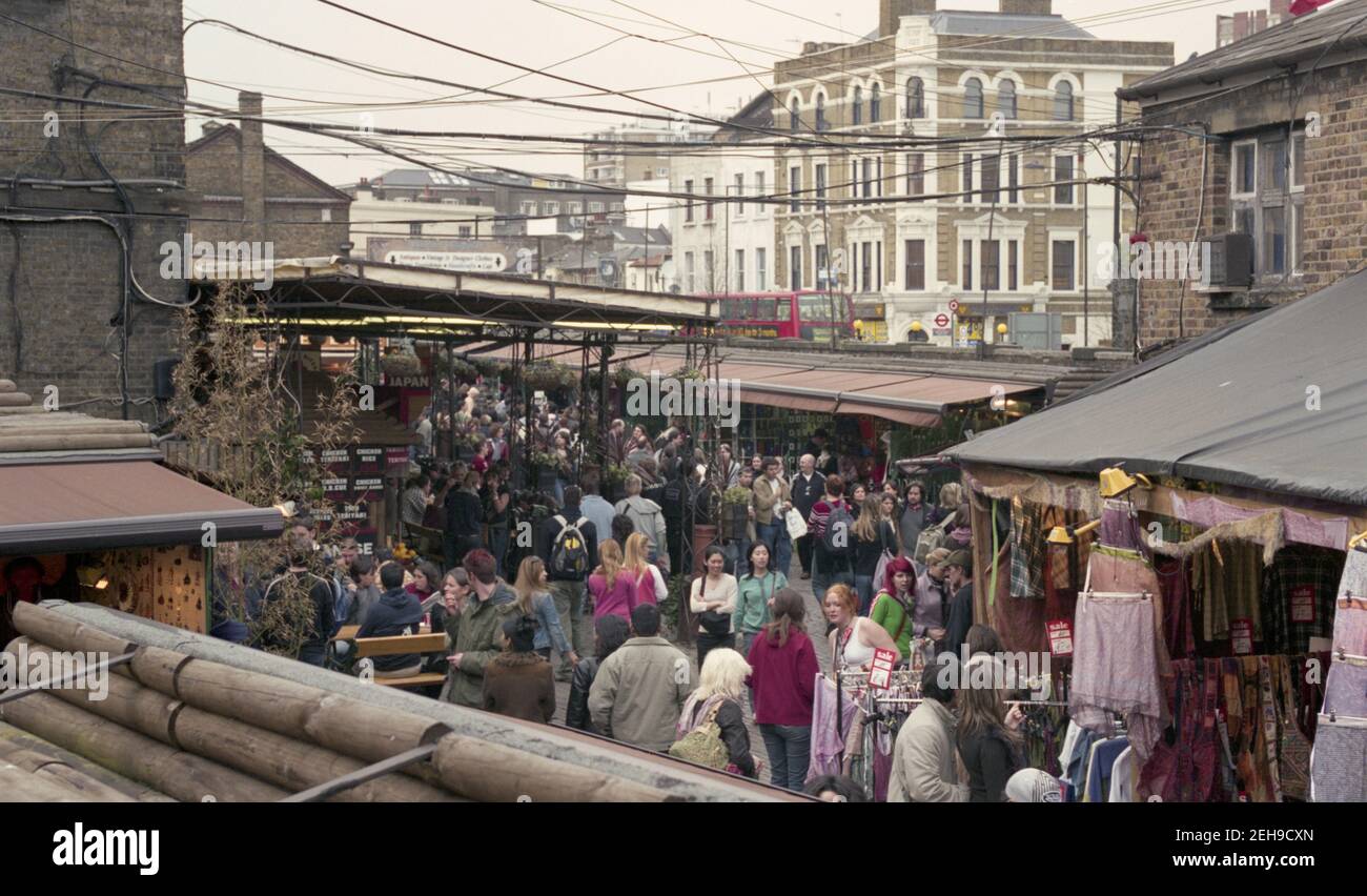 Stable market, Camden Town, London, England Stock Photo - Alamy