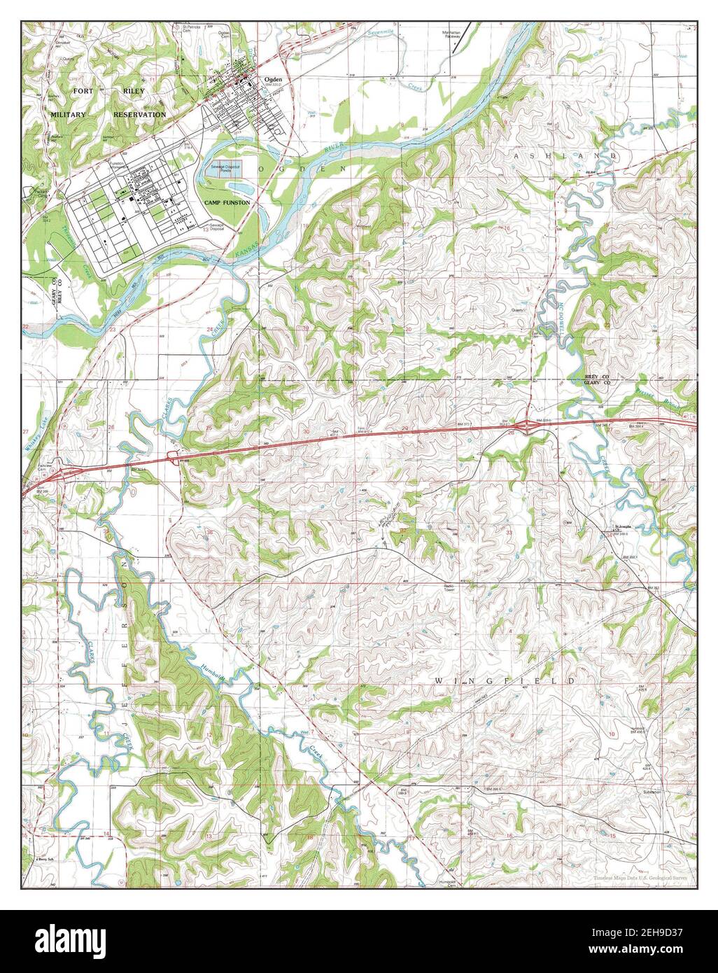 Ogden kansas map Cut Out Stock Images & Pictures - Alamy
