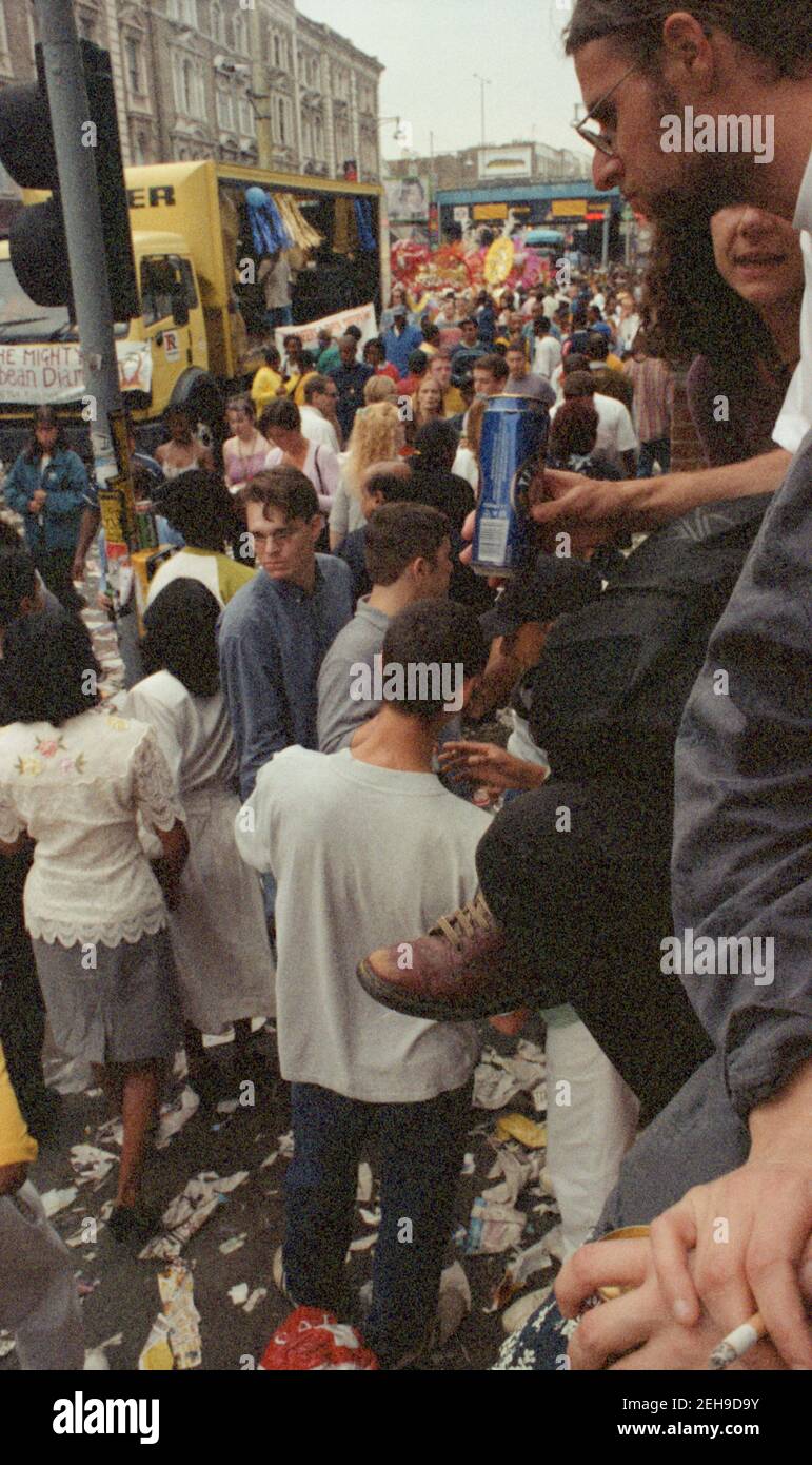 Notting Hill Carnival 1990s Stock Photo - Alamy