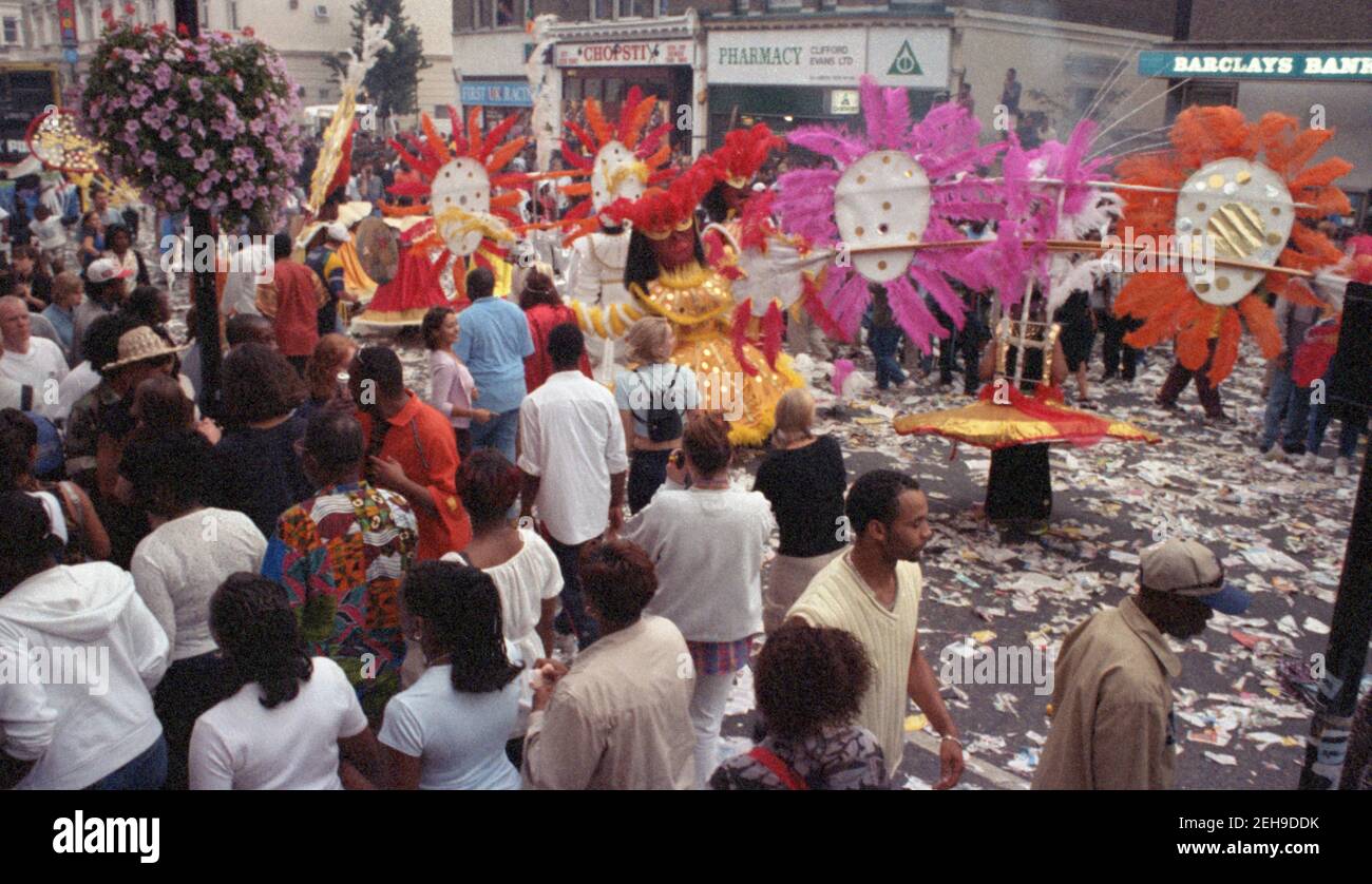 Notting Hill Carnival 1990s Stock Photo - Alamy