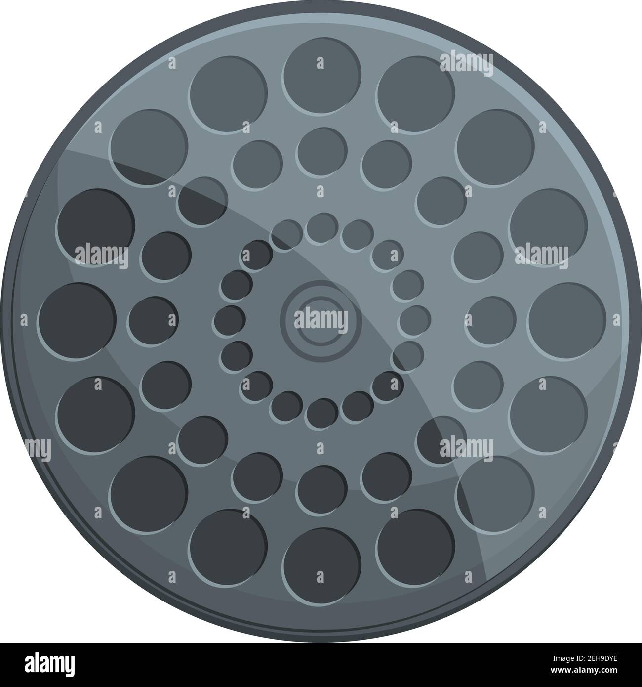 Manhole icon. Cartoon of manhole vector icon for web design isolated on ...