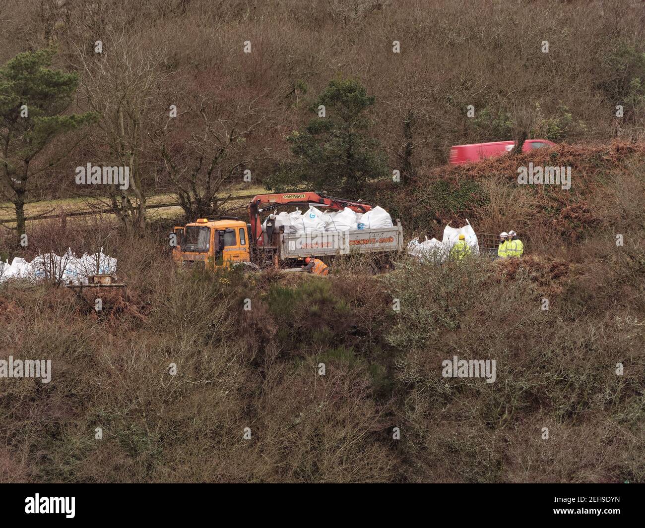 St Dennis and Nanpean, Lithium extraction at Treleavour Downs. The ...