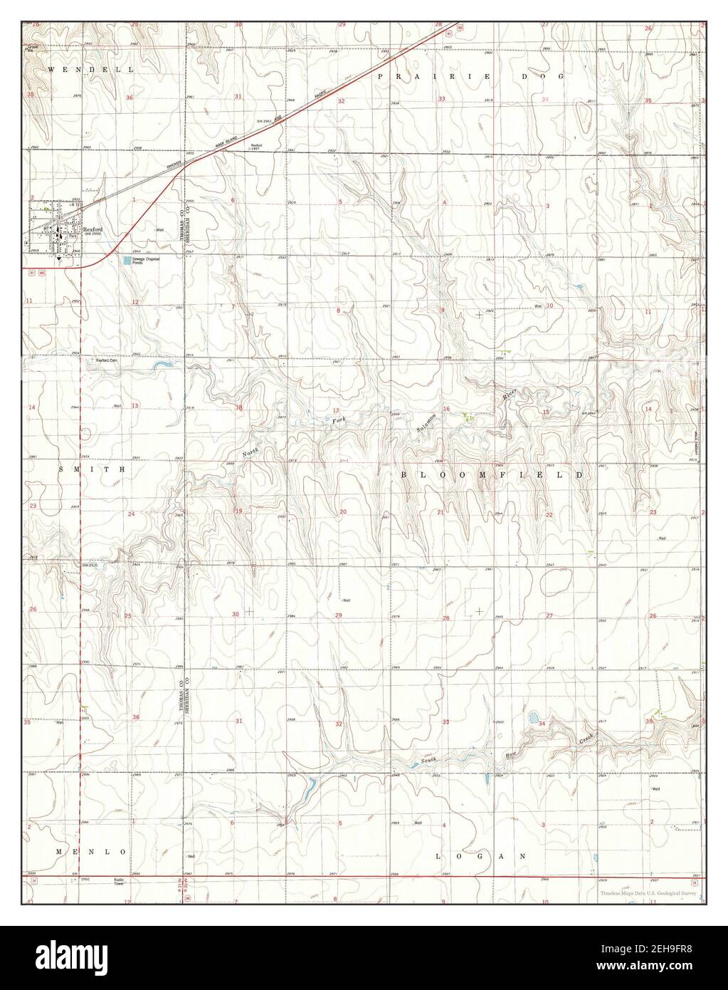 Map of rexford hi-res stock photography and images - Alamy