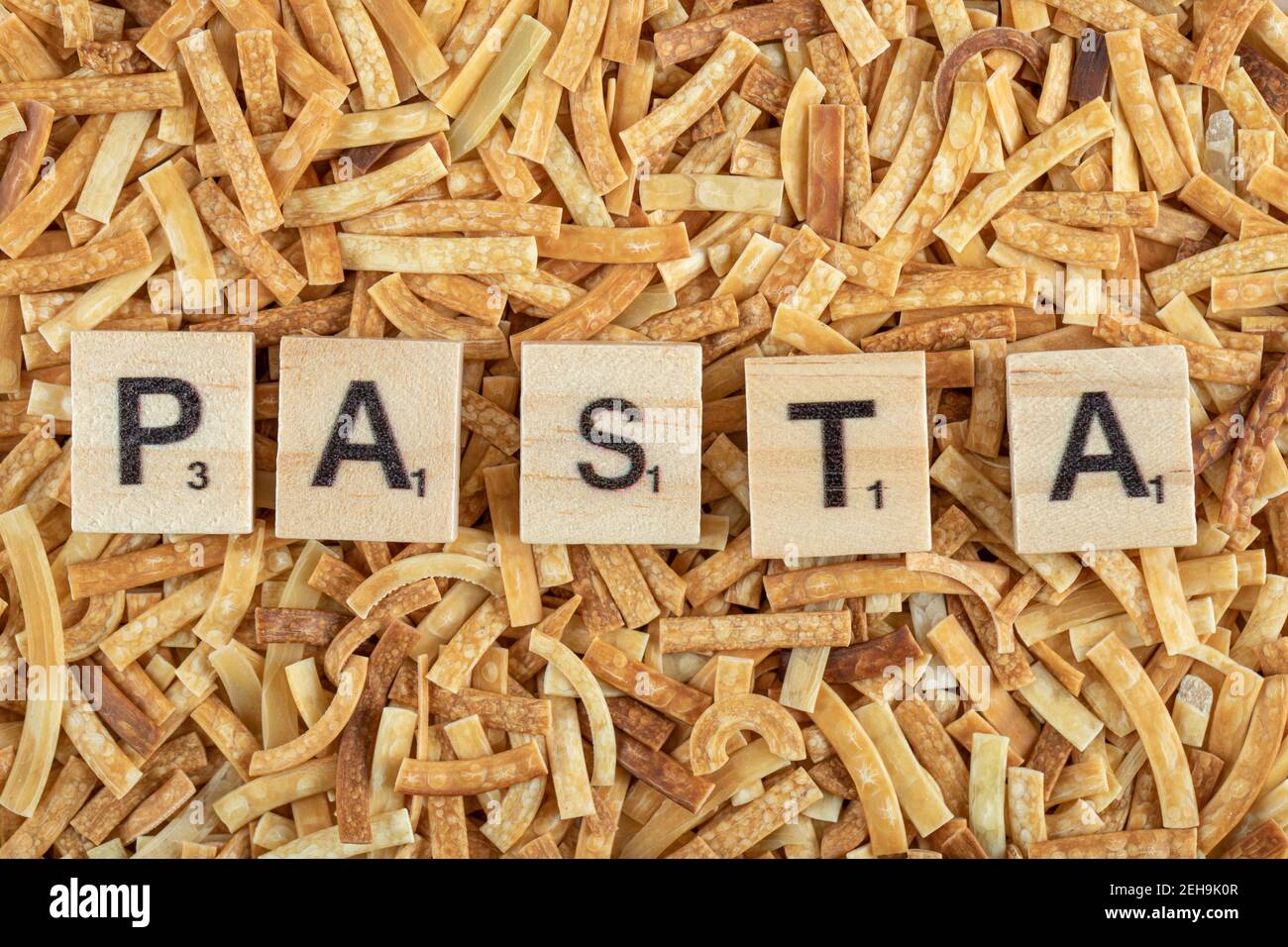 Raw Alphabet Pasta is Written with Letters on Granit Grey Surface Stock ...