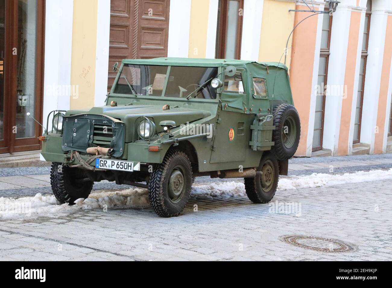 IFA P3 Horch Sachsenring um 1965 für militärischen Einsatz in der NVA ...