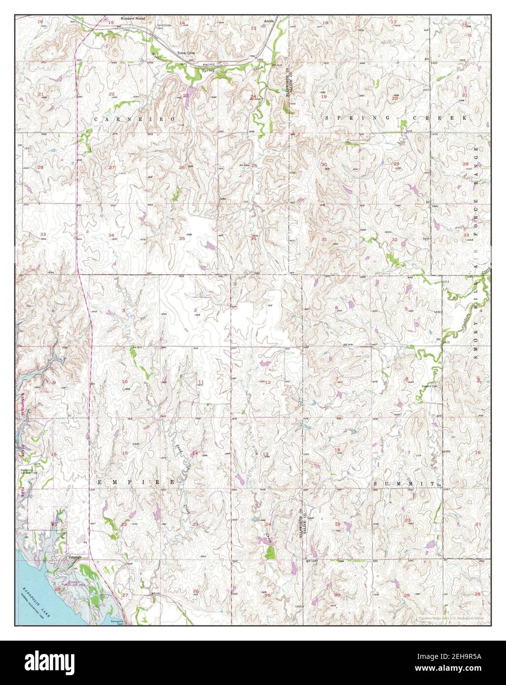 Map of venango hi-res stock photography and images - Alamy