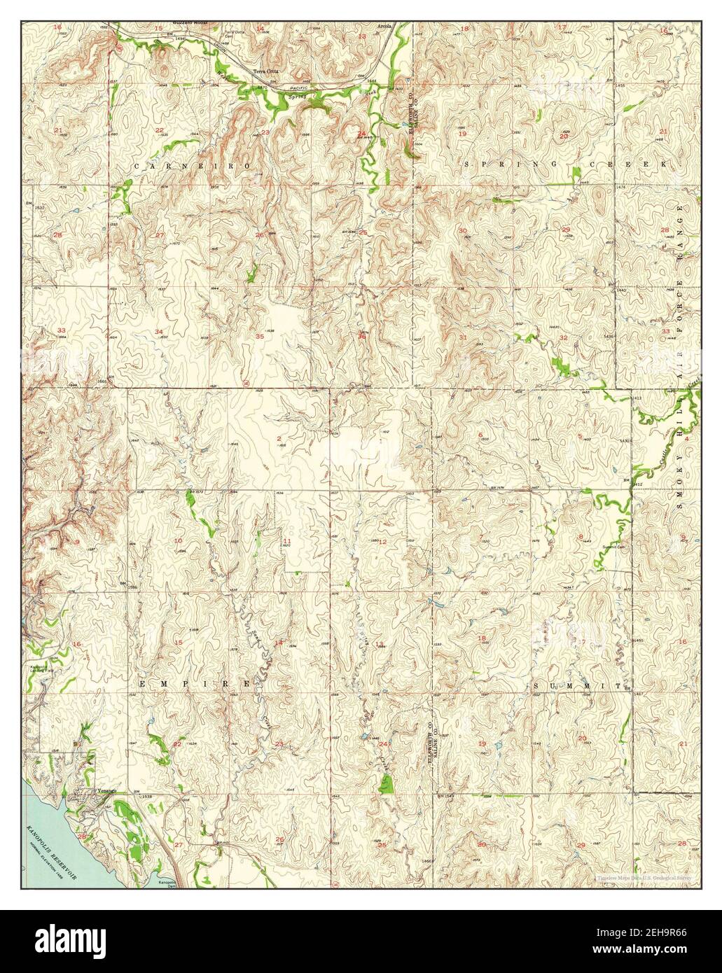 Map of venango hi-res stock photography and images - Alamy