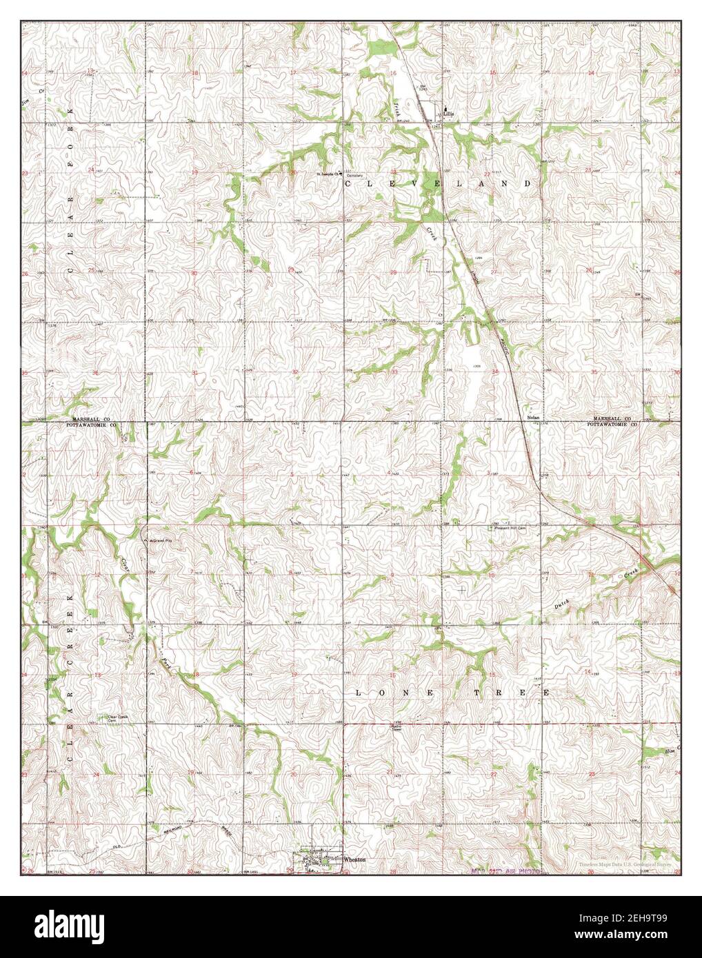 Map of wheaton hi-res stock photography and images - Alamy