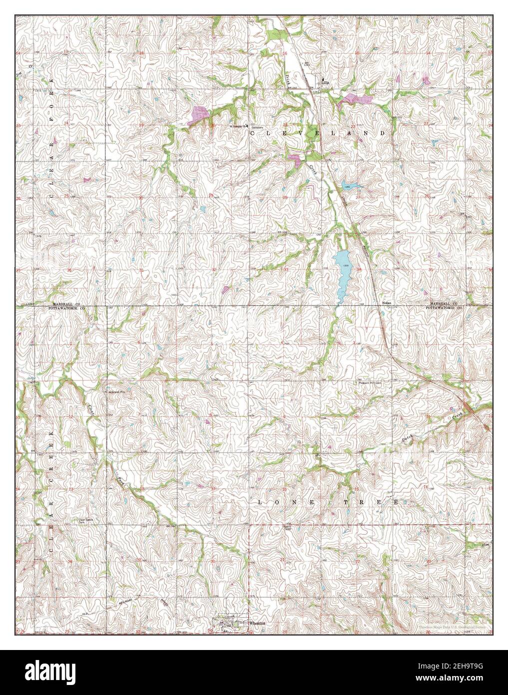 Wheaton, Kansas, map 1969, 1:24000, United States of America by ...