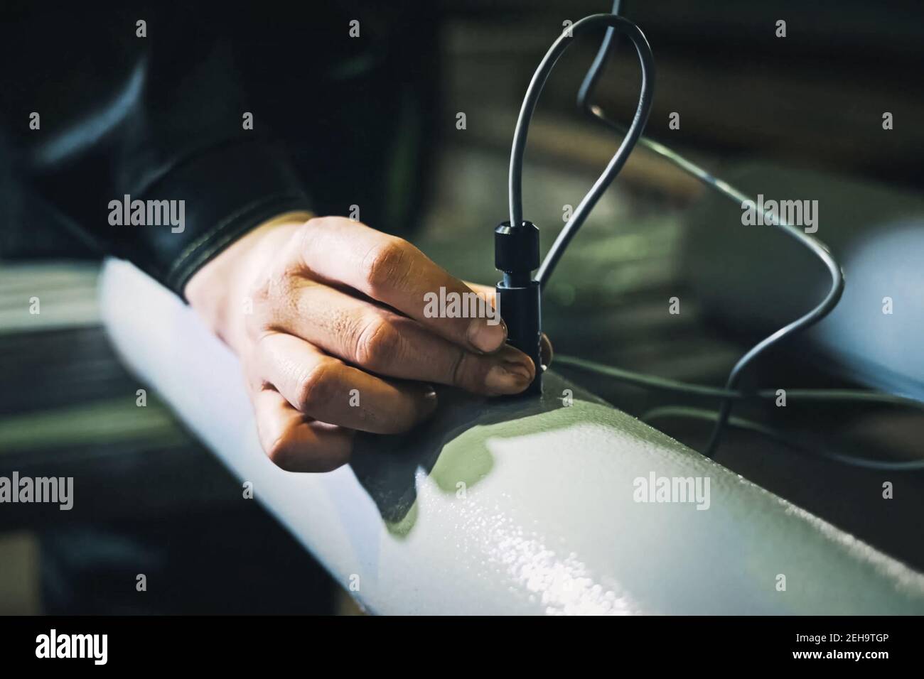 Pipe thickness measurement hi-res stock photography and images - Alamy