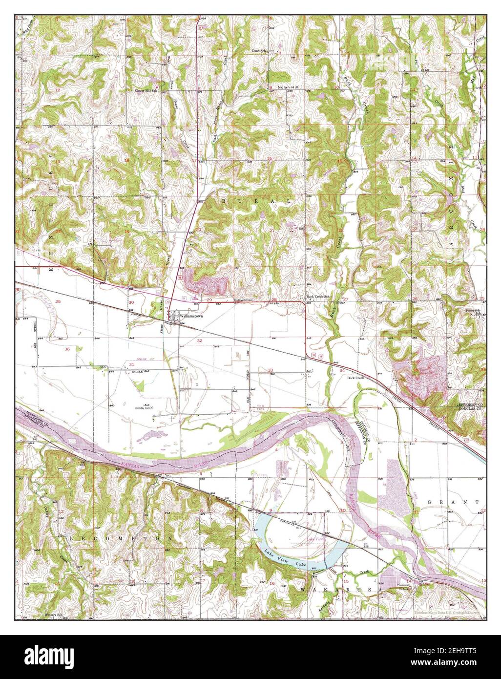 Map of williamstown Cut Out Stock Images & Pictures - Alamy