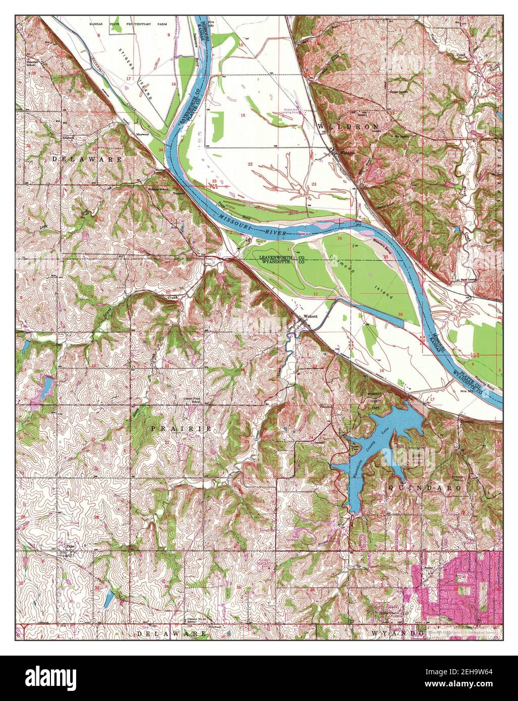 Wolcott map hi-res stock photography and images - Alamy