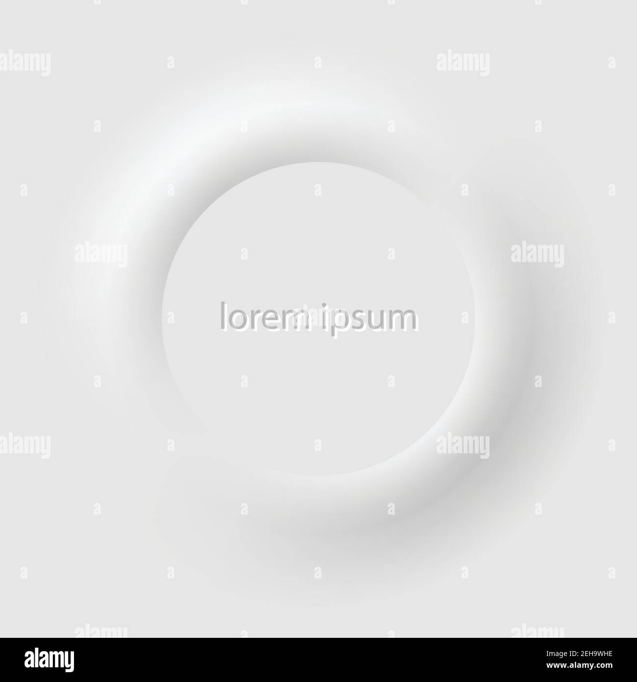 3d technology background in neomorphism style. Creative shape ui design ...